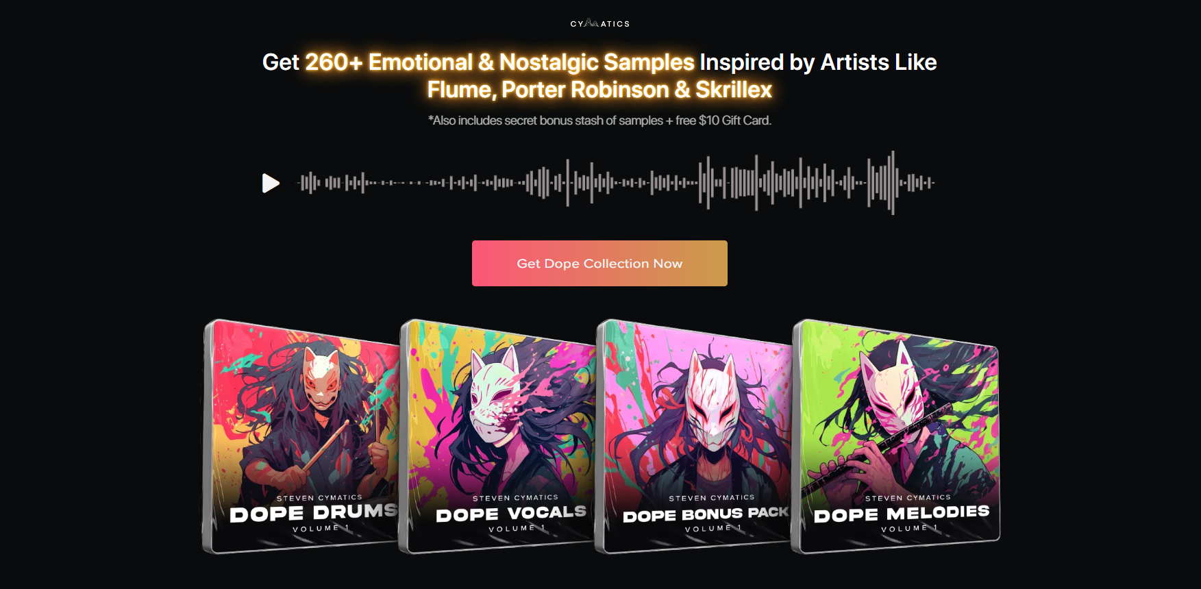 【Cymatics厂牌EDM多风格采样包】Cymatics DOPE COLLECTION – EDMTOP.TOP